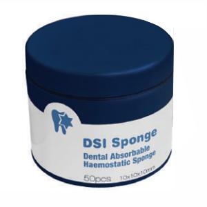 DSI Absorbable Hemostatic Gelatin Sponges 50 per jar. Non-sterile ...