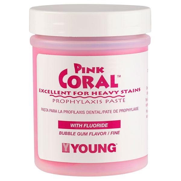 Dental Pink Coral Prophylaxis Paste without fluoride by Young Dental F ...